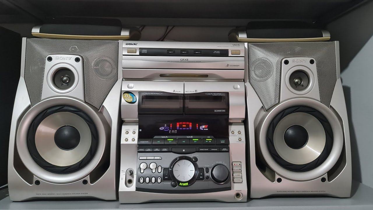 Sony GRX8 (aquecendo a máquina) - YouTube