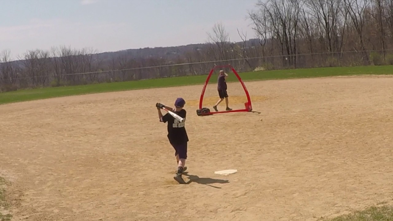 GoPro Hero 5 Black with Fence Clip Baseball Practice - YouTube