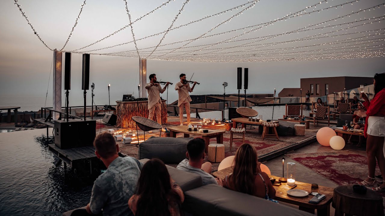 Duo Violins | Live Music Event at Pacman Restaurant, Andronis Arcadia ...