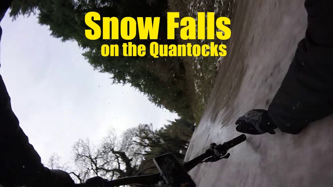 Snow Falls on the Quantocks - YouTube
