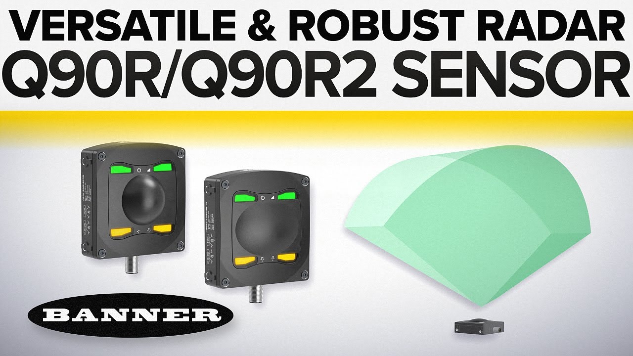 Q90R and Q90R2 Radar Sensors - YouTube