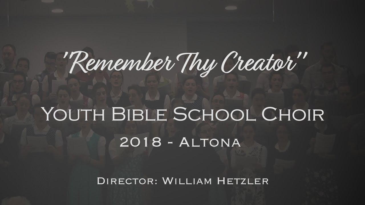 3 - Remember Thy Creator - YouTube