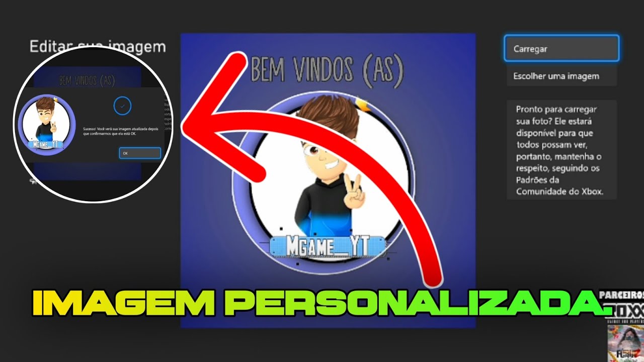 COMO ALTERAR A IMAGEM DE PERFIL DO XBOX ATUALIZADO 2023. - YouTube