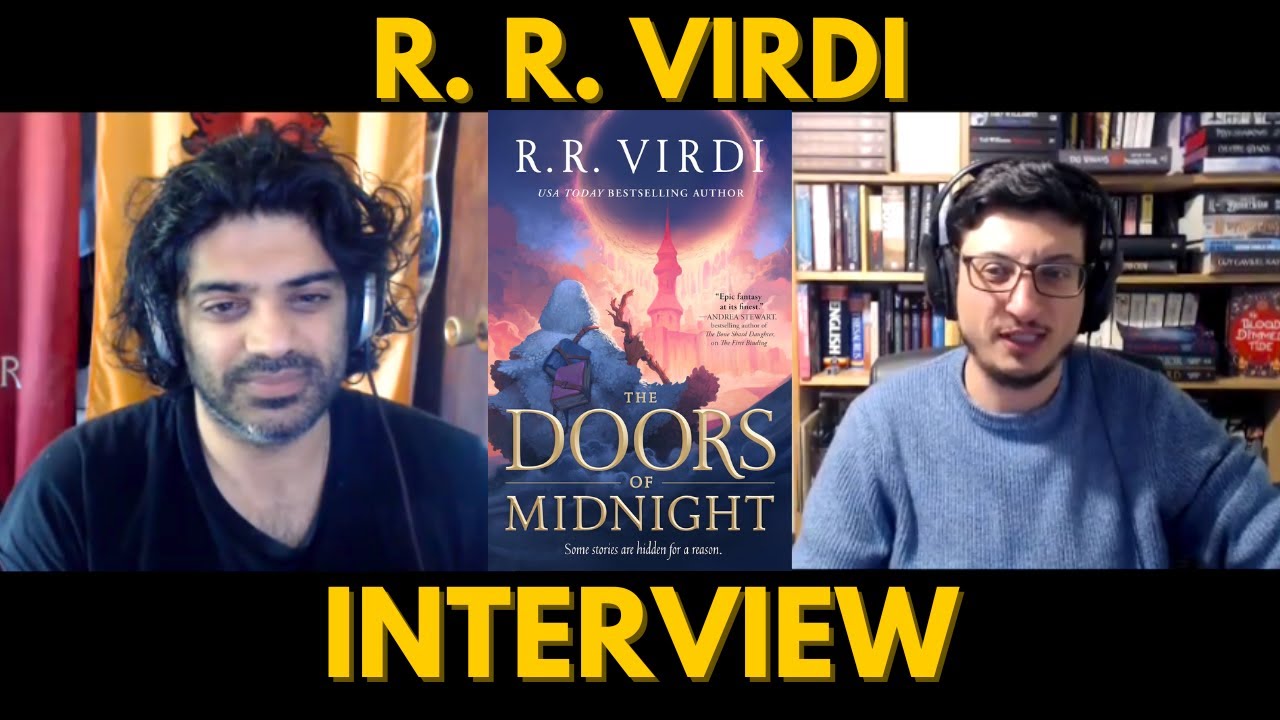 Author Interview with RR Virdi - The Doors of Midnight - YouTube