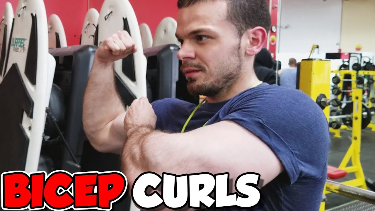 KILLER ARM WORKOUT! Bicep Curls 21's - CasFitness - YouTube