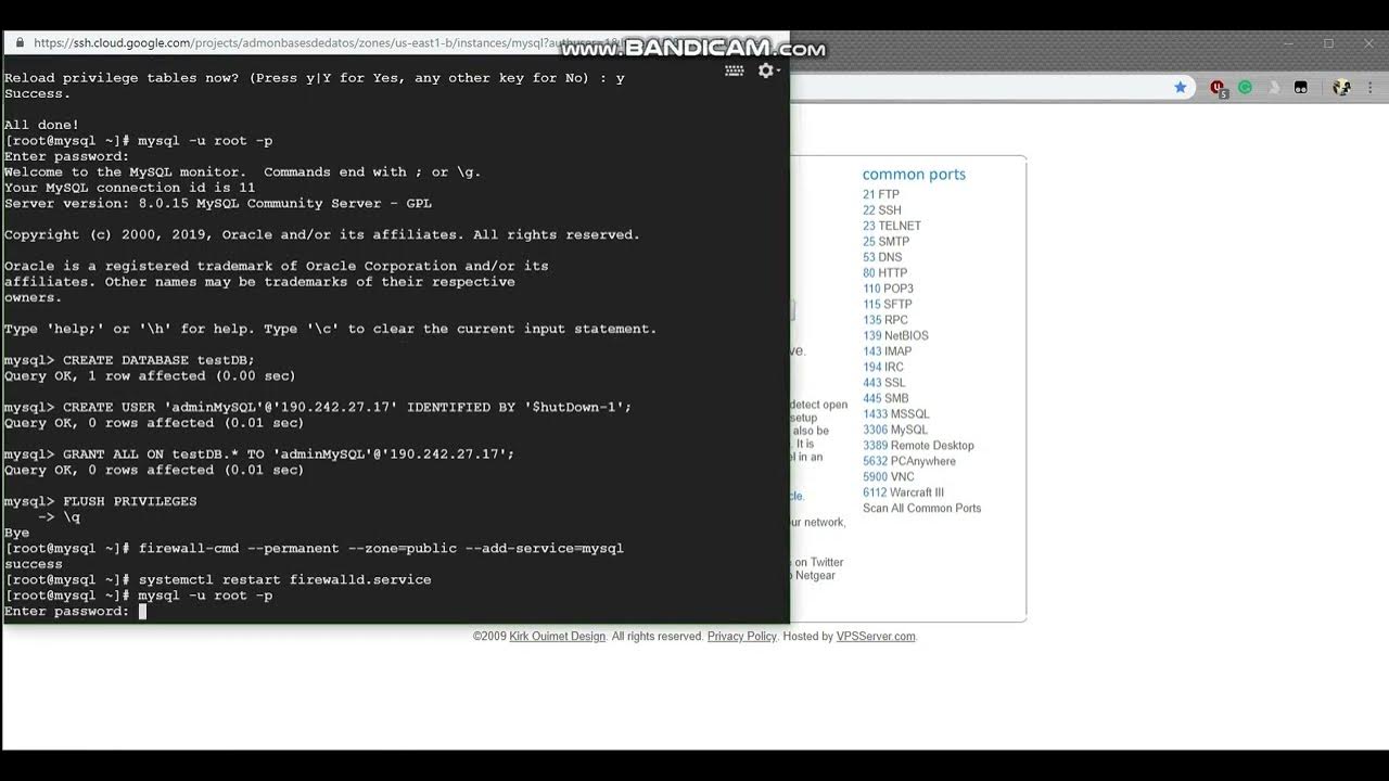 Instalación de MySQL Community Server en Linux Red Hat Google Cloud Platform - YouTube