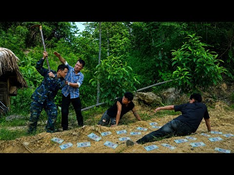 What compelled Ha Nam and Egan to summon the courage to stand up to the thugs?