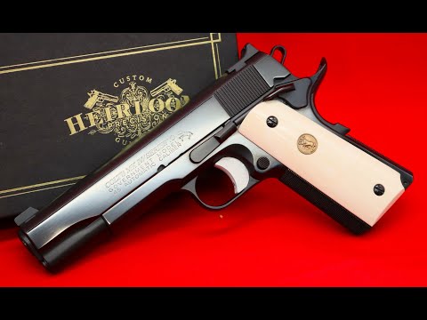 Jason Burton - Heirloom Precision Full House Custom Colt 1911 70 Series Government Model 45ACP