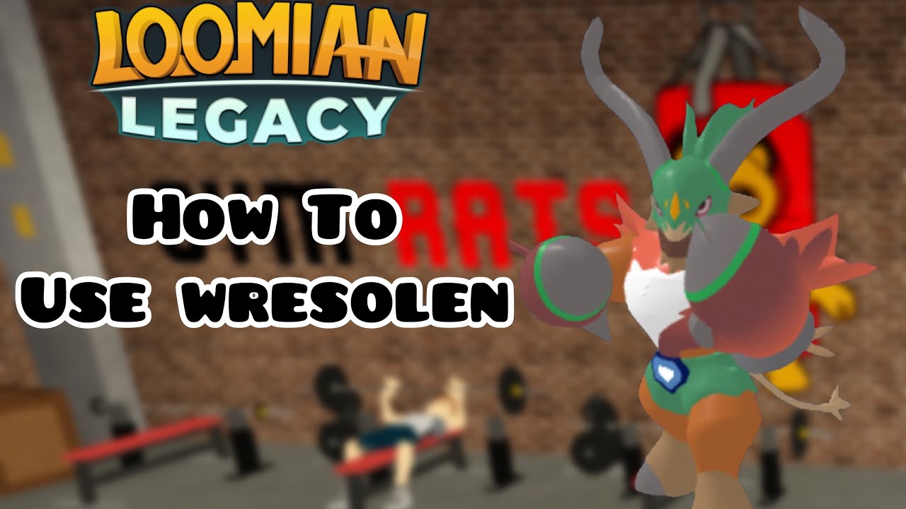 Loomian Legacy - How To Use Wresolen - YouTube