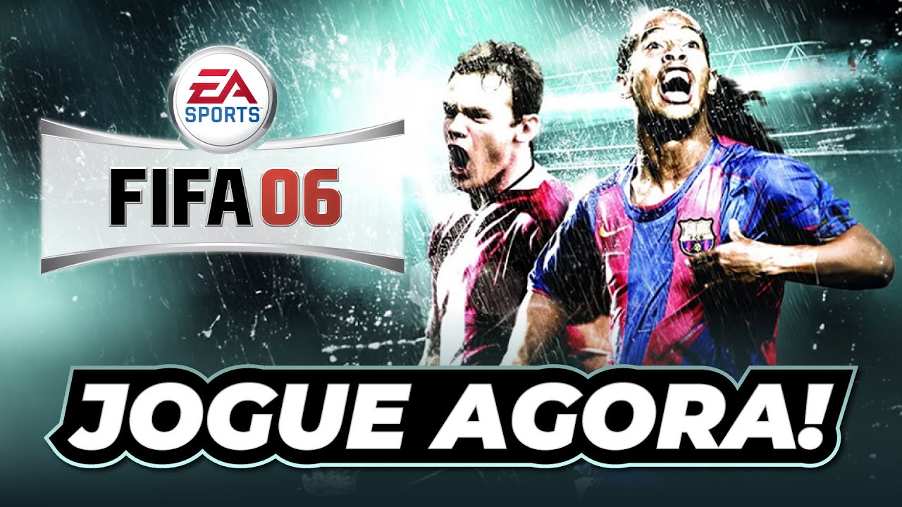 Revivendo o FIFA 06 - Uma Lenda do Futebol Virtual!⚽Como Jogar o FIFA ...