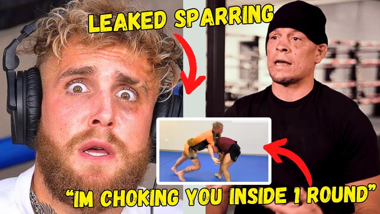 LEAKED Jake Paul PFL Jiu Jitsu SPARRING, Nate Diaz WARNS Jake "I'll ...