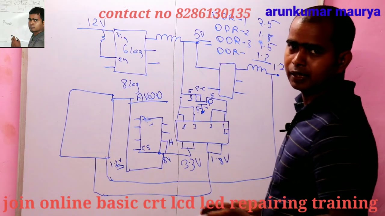 universal board full details with schematic and how to install in lcd ...