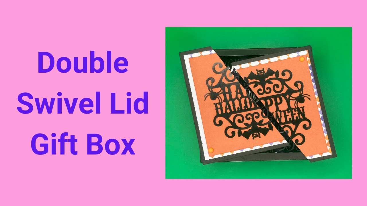 Double Swivel Lid Box - YouTube