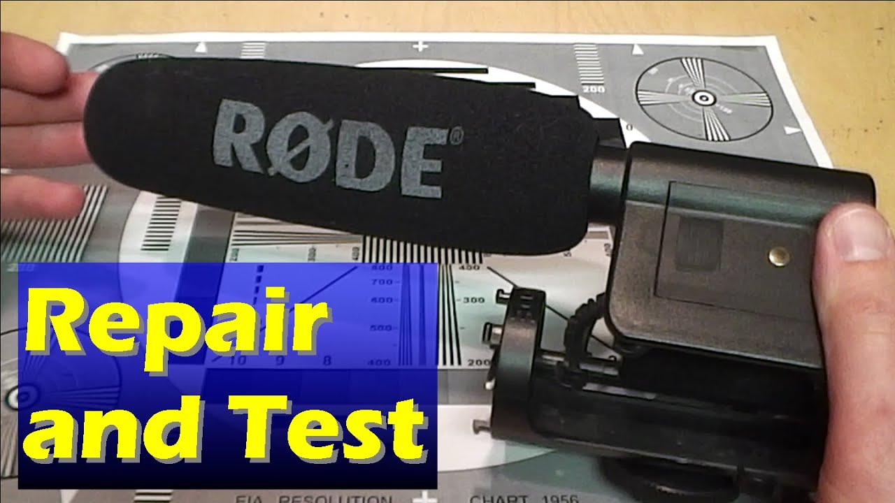Can this old Rode ride again? - VideoMic repair & review - YouTube