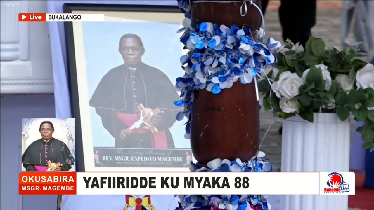 OKUSABIRA OMWOYO GWA MSGR EXPEDITO MAGEMBE - YouTube