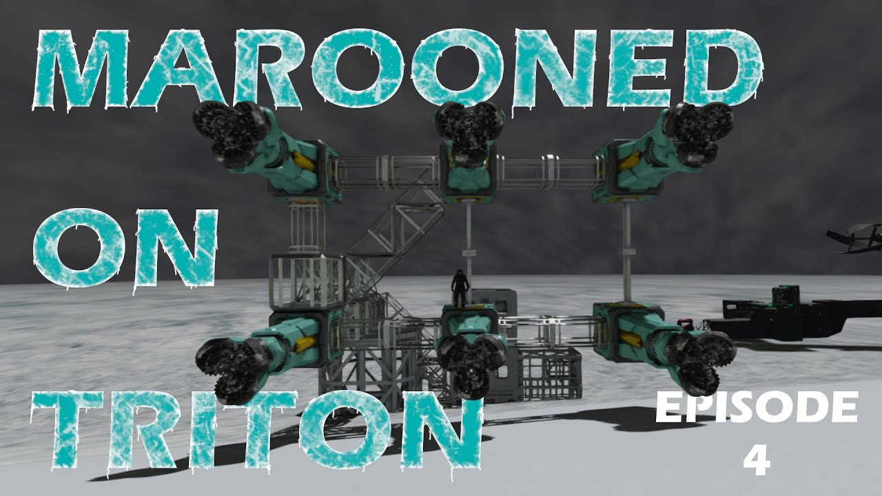 Marooned on Triton - Mighty Machines - Space Engineers RP Survival ...