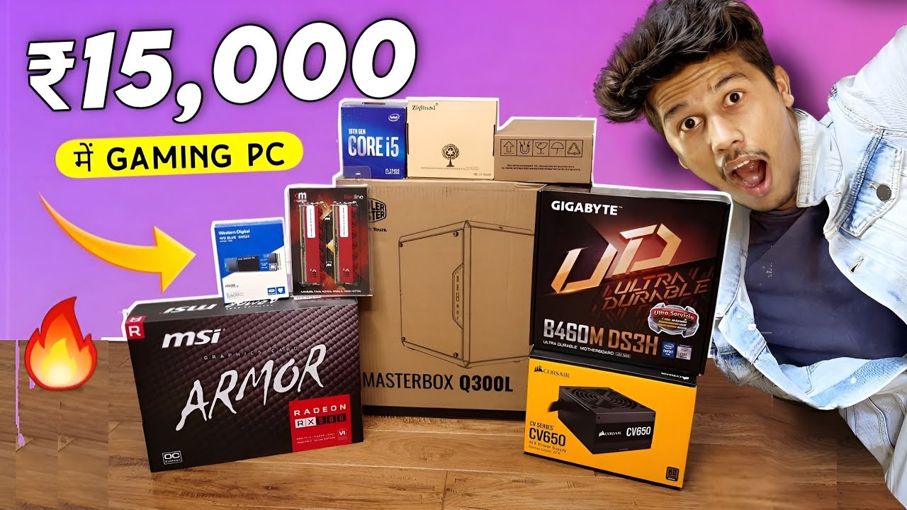 15000 Gaming PC Build India 2023 🔥 [Hindi] Future Proof PC | PC build ...