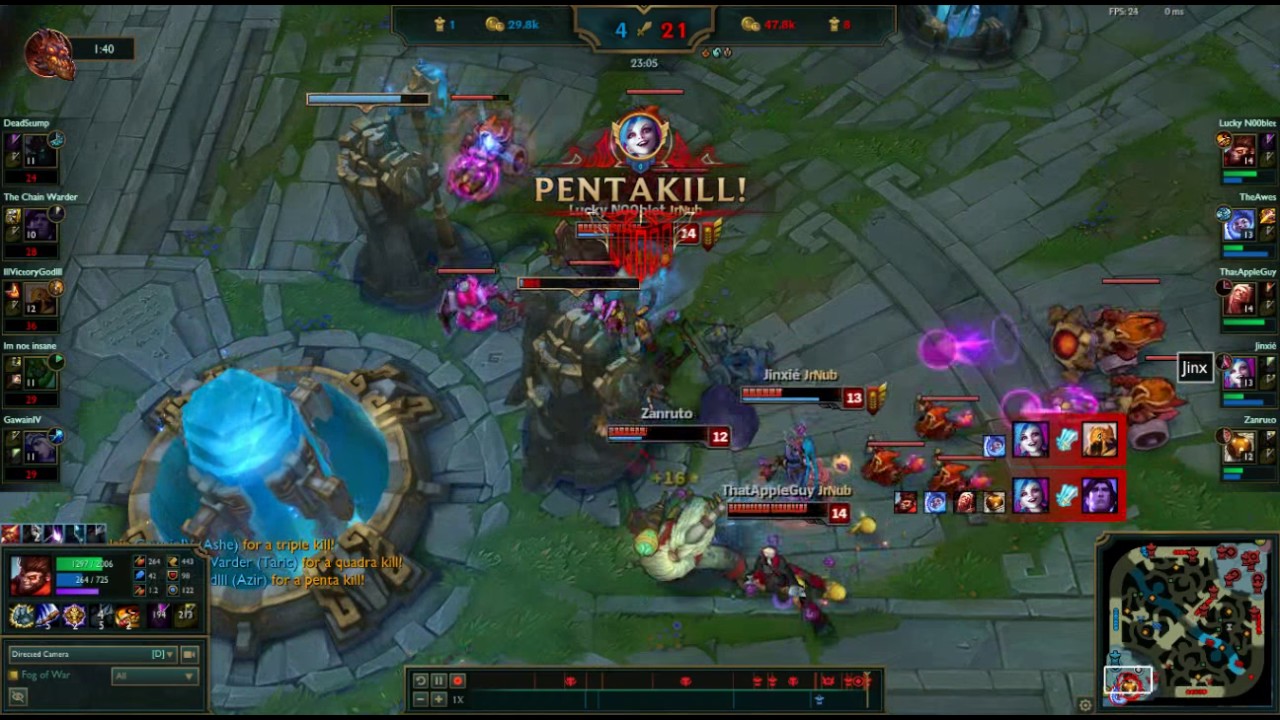 Jinx Penta + Explosion xd - YouTube
