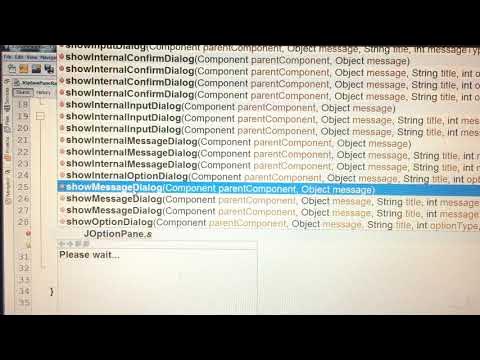 Joptionpane raiz cuadrada java netbeans - YouTube