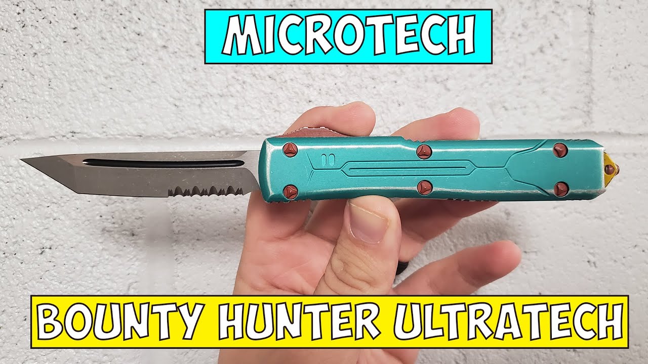 The Bounty Hunter! Microtech Ultratech - YouTube