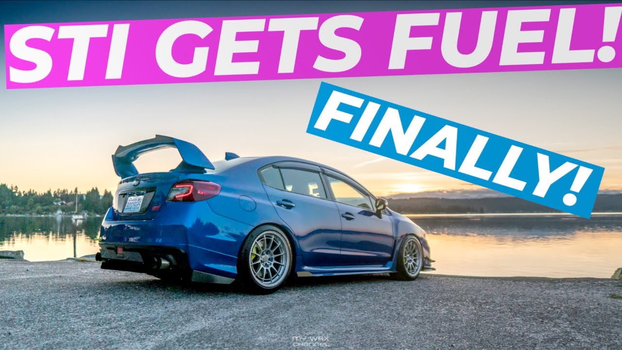 STI GETS NEW RADIUM FUEL SYSTEM | I'VE BEEN GONE | WINDSHIELD CERAMIC ...