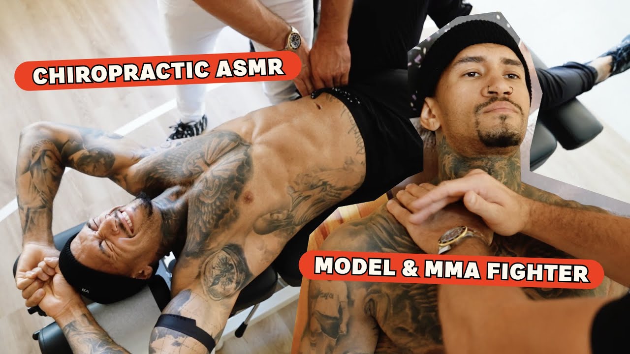 *CHIRO ASMR* with MMA Fighter & Model *Full Body* - YouTube