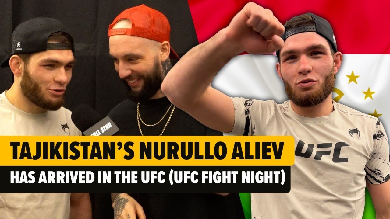 TAJIKISTAN'S NURULLO ALIEV HAS ARRIVED IN THE UFC (UFC FIGHT NIGHT ...