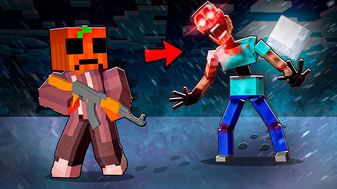 Usé ARMAS Contra el MIMICER en Minecraft! - YouTube