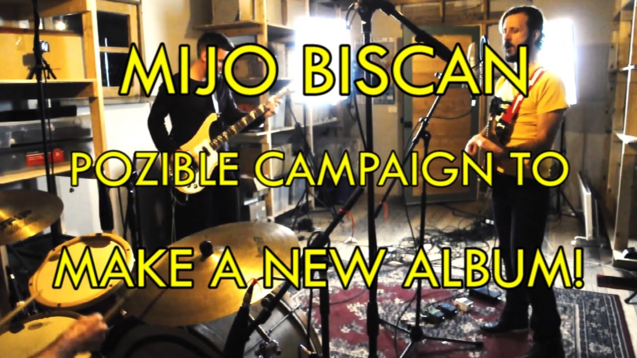 MIJO BISCAN - New Album Pozible Campaign Video - YouTube