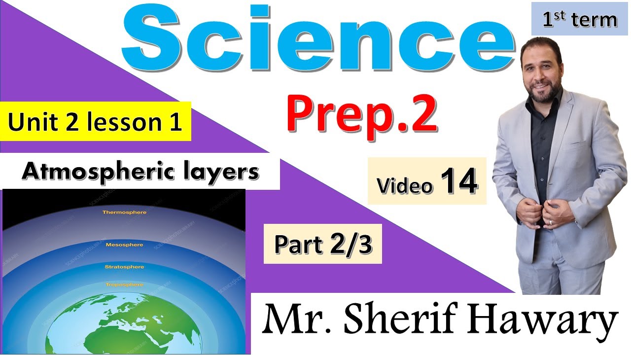 Science |Prep.2 | Atmospheric layers| Unit 2 Lesson1 | Part 2/3 ...
