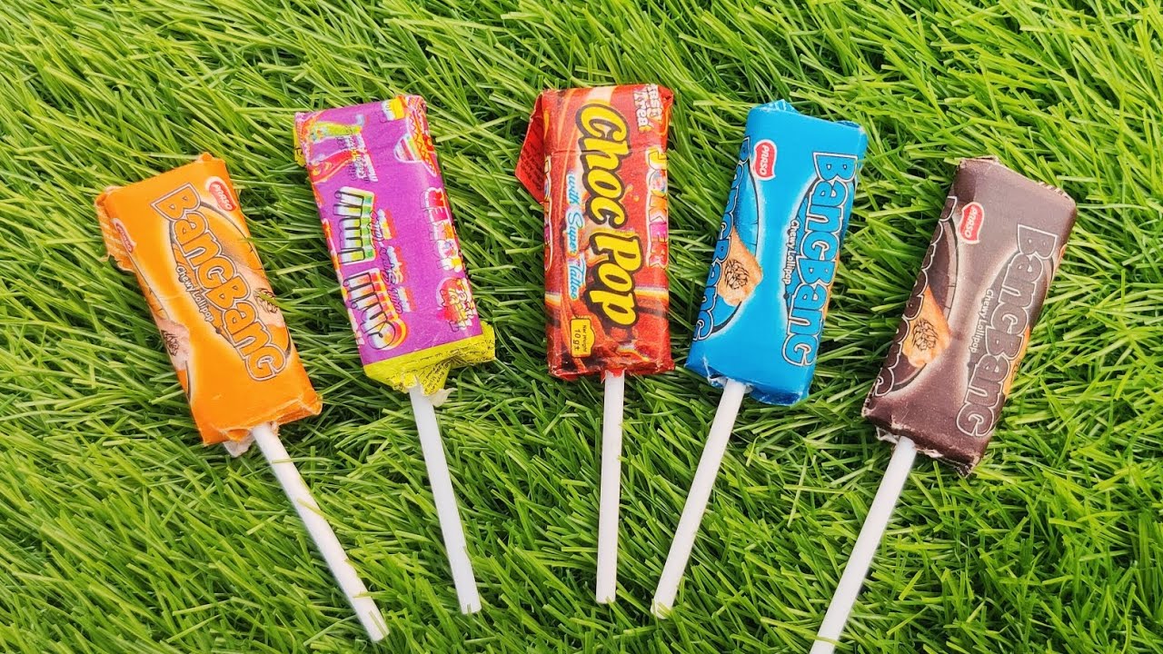 Satisfisfying I unpacking the Rainbow Lolipops and Joker Lollipop ASMR ...