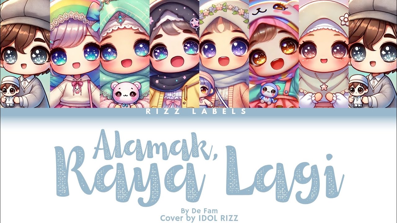 [PROJECT] De Fam "Alamak, Raya Lagi" cover by IDOL RIZZ - YouTube