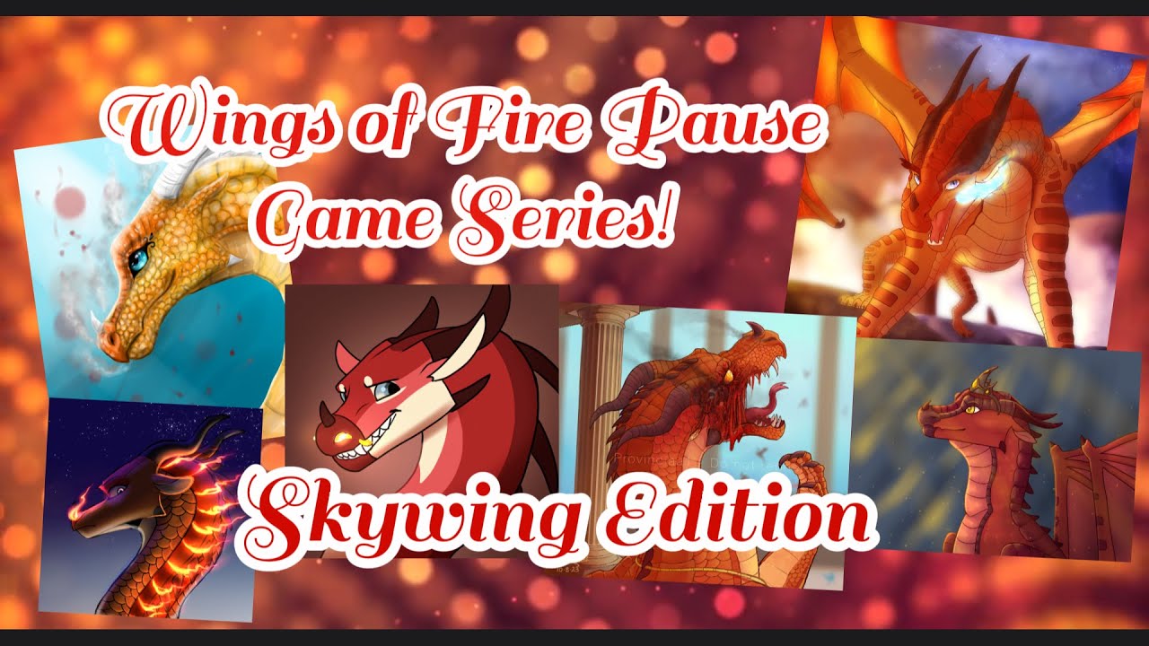 Wings of Fire Skywing OC Maker Pause Game || WoF Skywing OC Creator! - YouTube