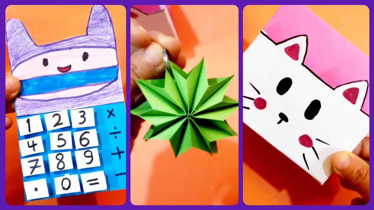 Easy craft/Miniature craft/Making toys/Paper craft/How to make/DIY ...