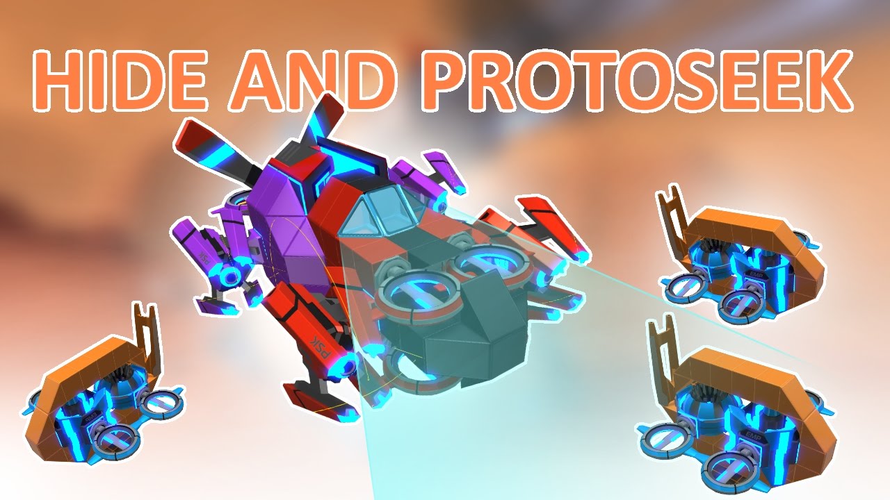 HIDE AND PROTOSEEK - Robocraft - YouTube