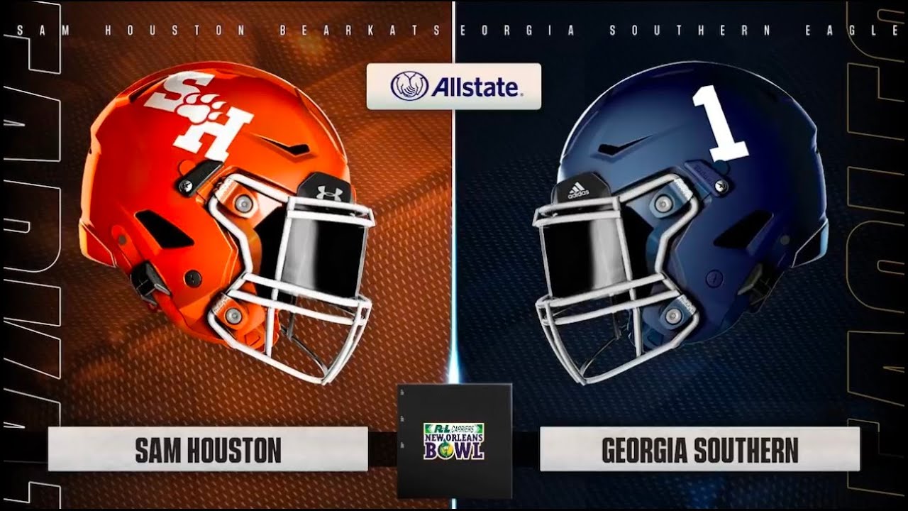 New Orleans Bowl | Sam Houston Bearkats vs Georgia Southern Eagles ...
