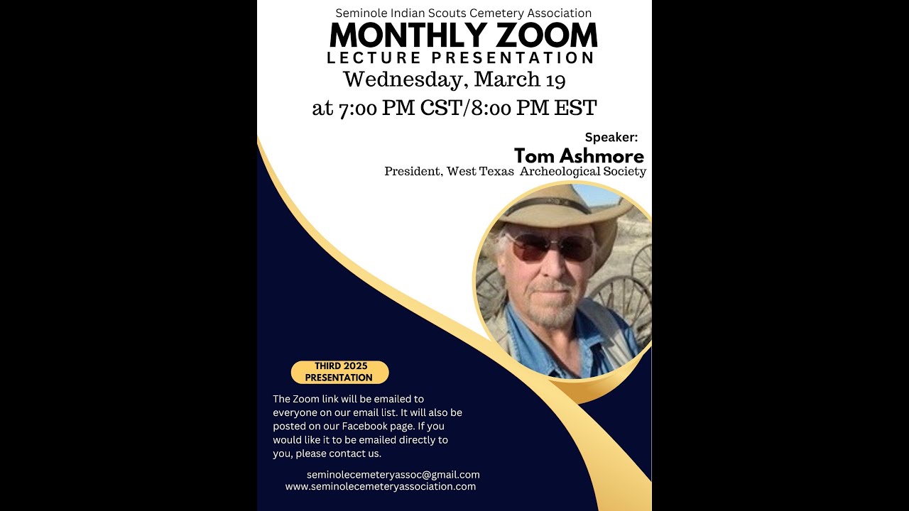 Tom Ashmore - Monthly Zoom Presentation - March 2025 - YouTube