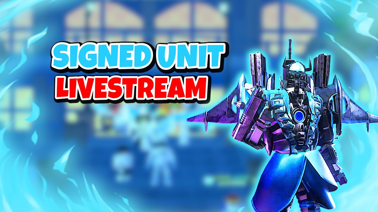 SIGNING UNIT FOR GEMS🔥 | REAL TTD | LIVE Toilet Tower Defense - YouTube