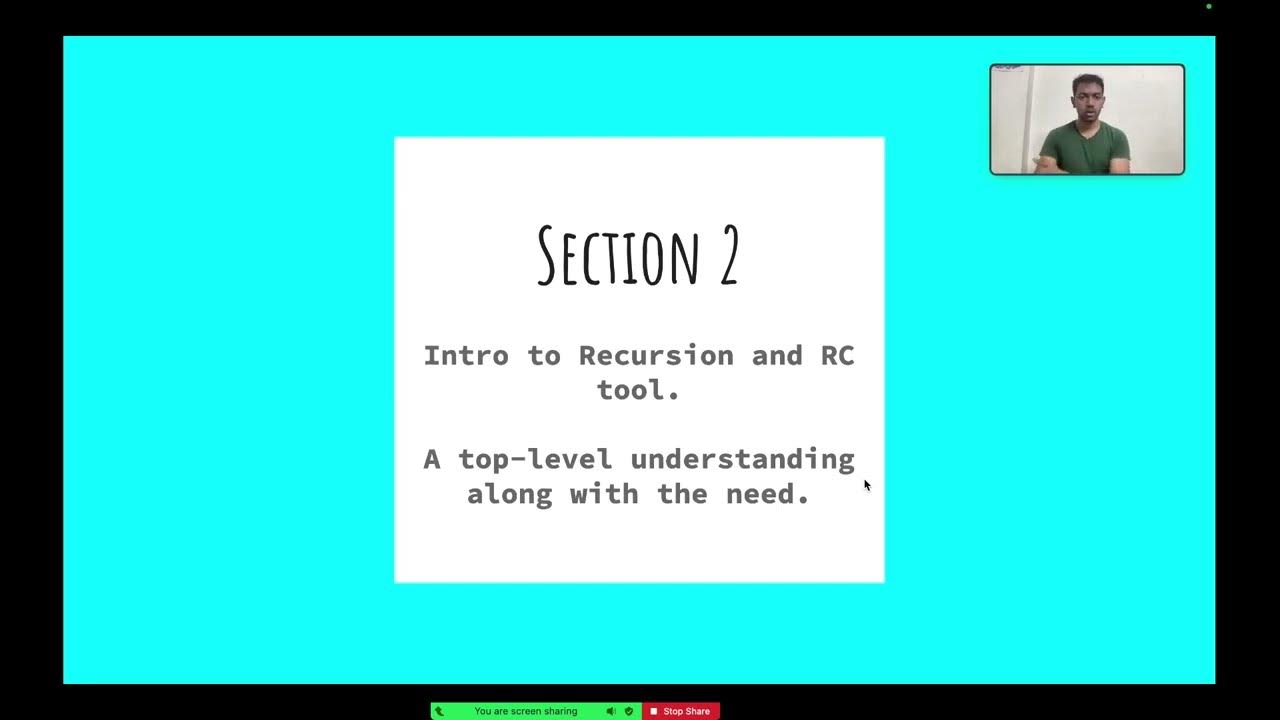 Section 2: Introduction to Recursion - YouTube