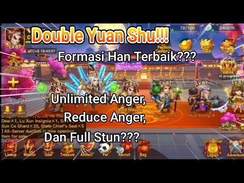 Double Yuan Shu Formation - Han Faction - Dynasty Heroes: Legend of ...
