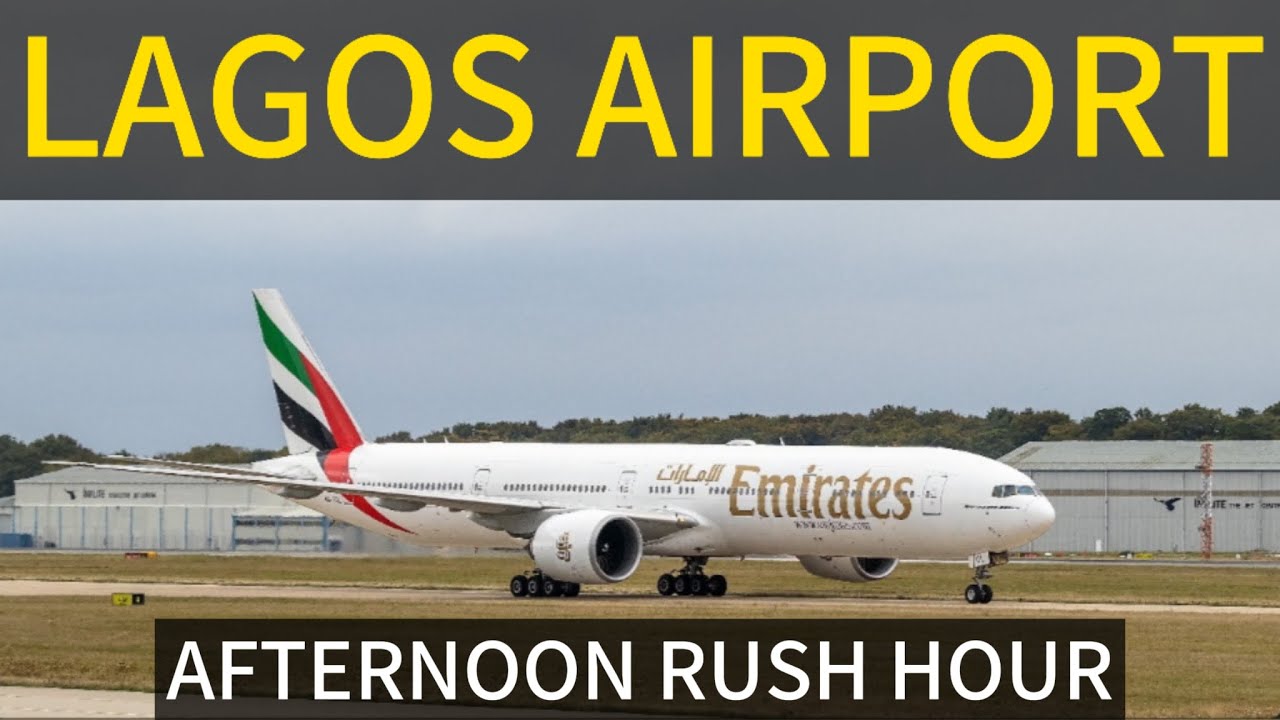 SUPER BUSY Plane Spotting ️ at LAGOS INTERNATIONAL AIRPORT🇳🇬 - Landing ...
