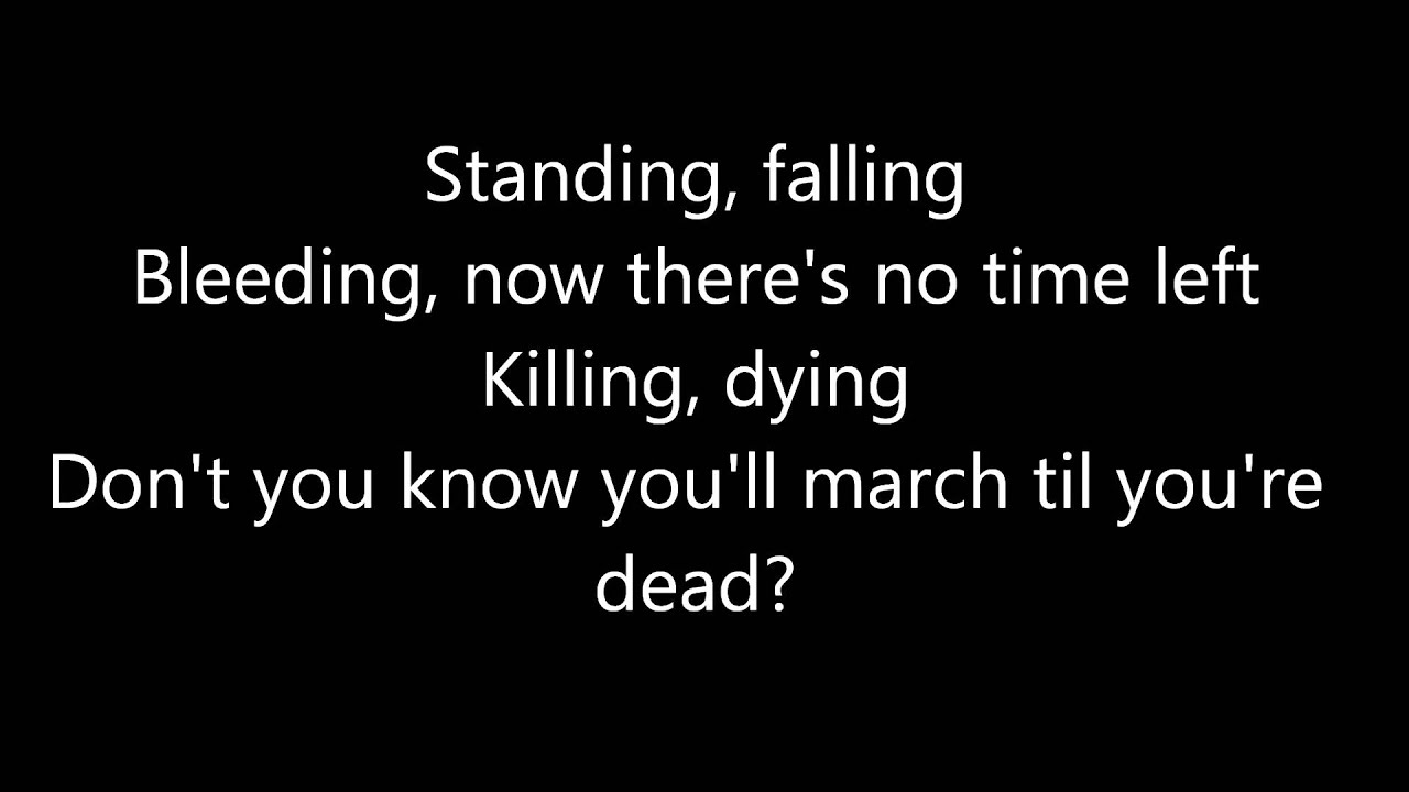 Death Squad-March to Your Death w/lyrics - YouTube