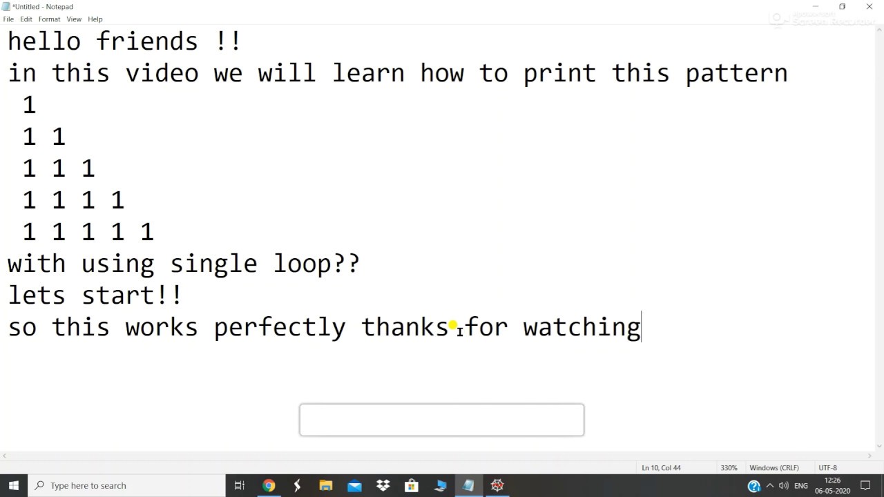 Important Question In Python Easy Pattern Question Anaconda Python Youtube