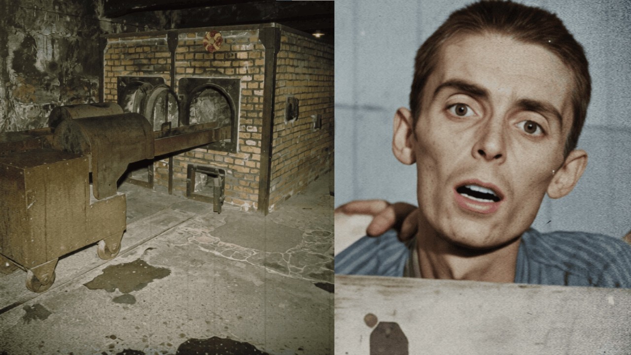 The HORRORS of an SS Guard Execution Burned Alive in Ebensee - YouTube