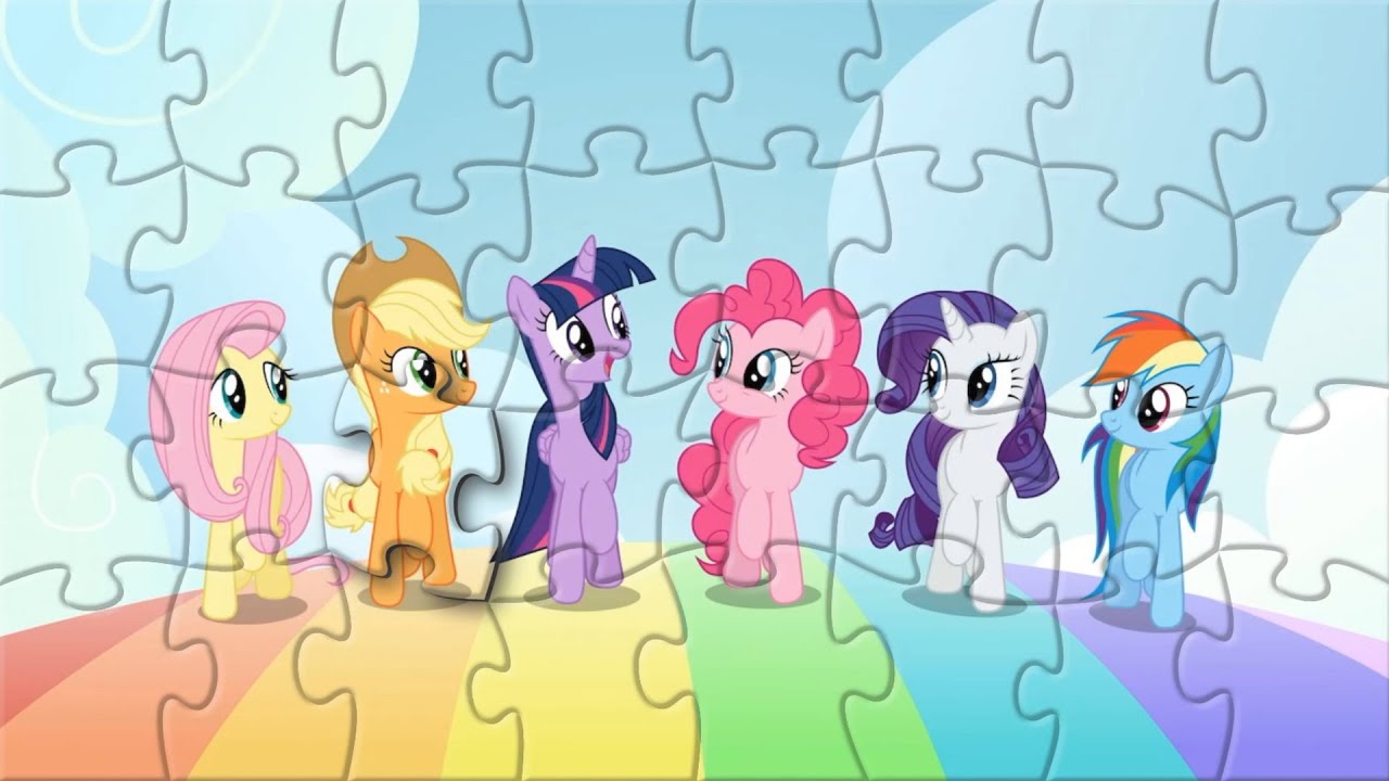 MY LITTLE PONY - PUZZLE FOR KIDS - PUZZLE - YouTube
