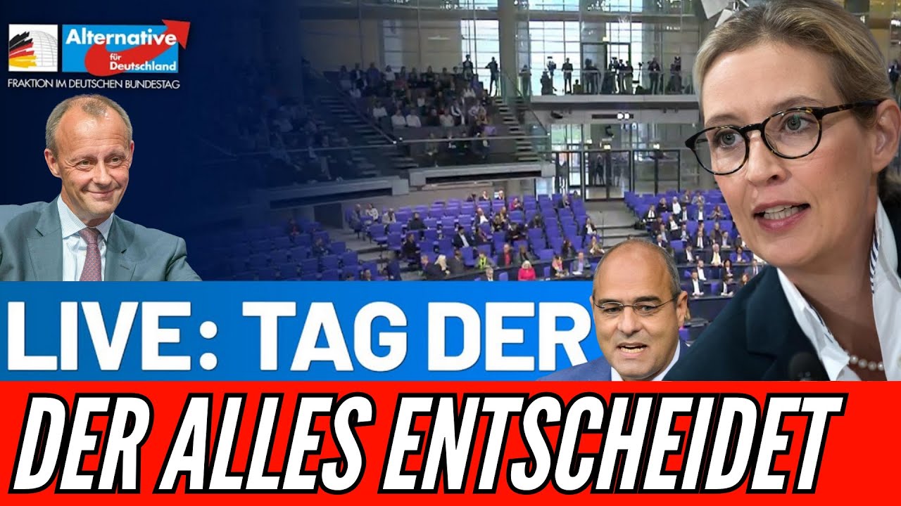 🚨Politik im Fokus Live Tag der Entscheidung 214. Sitzung mit Alice ...