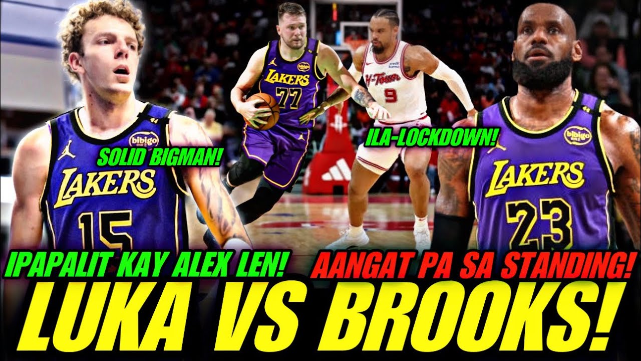 KUMPIRMADO! LAKERS BACK UP BIGMAN! MAY PAMALIT NA KAY ALEX LEN! LUKA AT ...