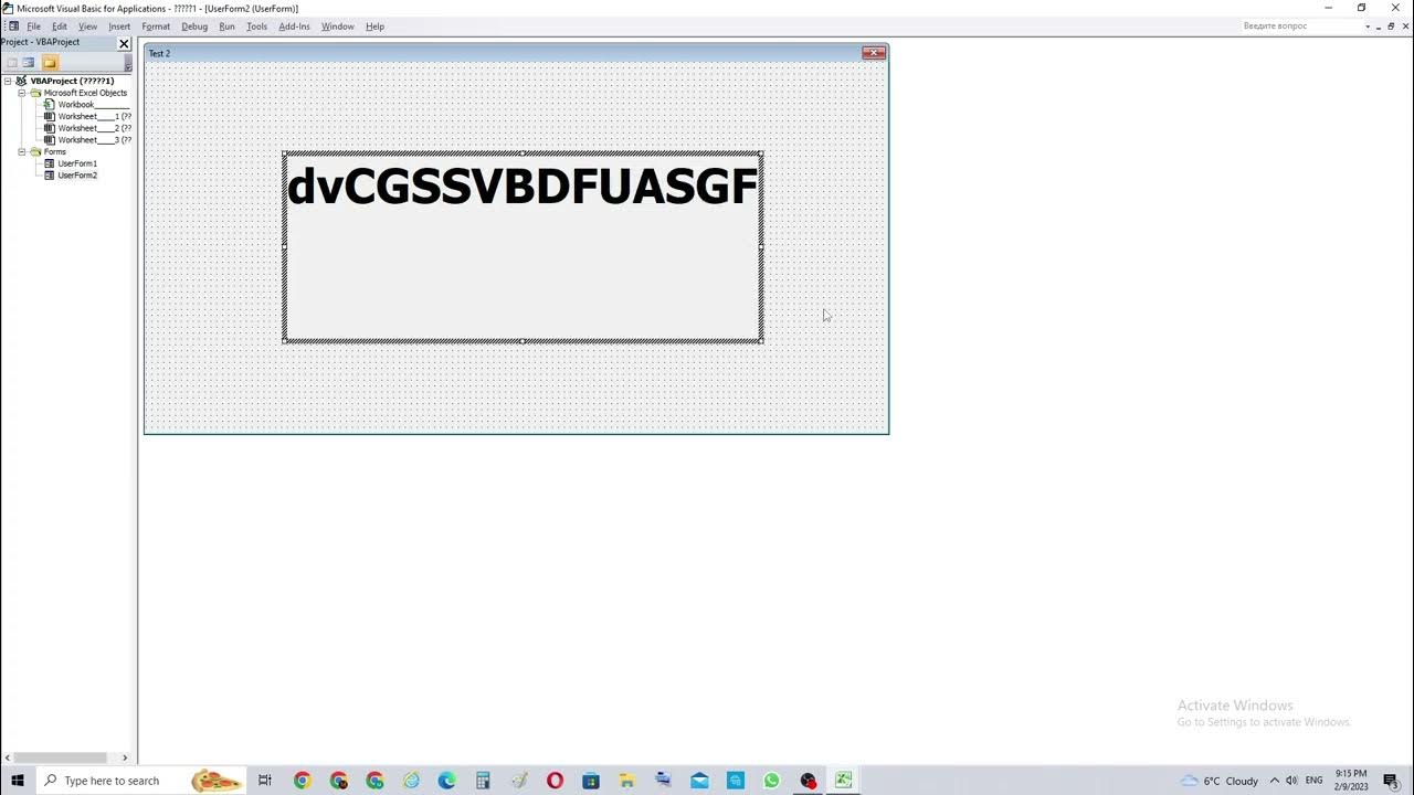 How to create a lot of UserForms using VBA in Microsoft Excel - YouTube
