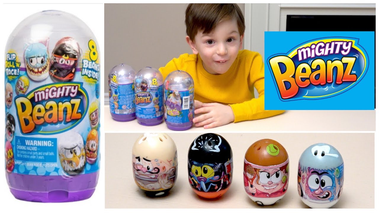 Mighty Beanz Slam Pack Surprise Capsules Unboxing Haul Moose Toys ...