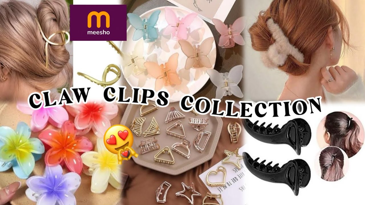MY CLAW CLIP + CLUTCHER COLLECTION 🌸 Favourites, Trendy, Haul, Must ...
